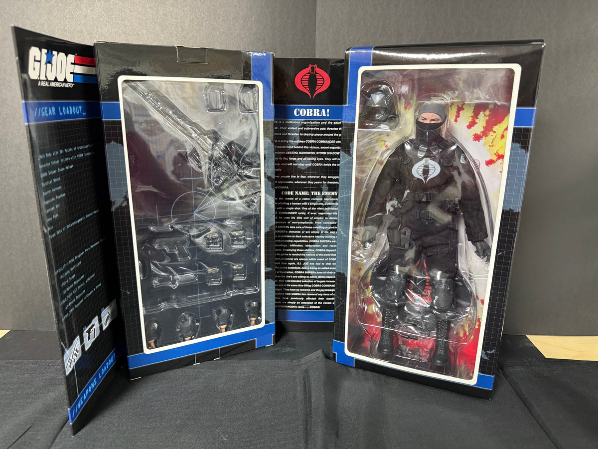 SIDESHOW GI JOE COBRA SNIPER CODE NAME: THE ENEMY 1:6 SCALE FIGURE ...