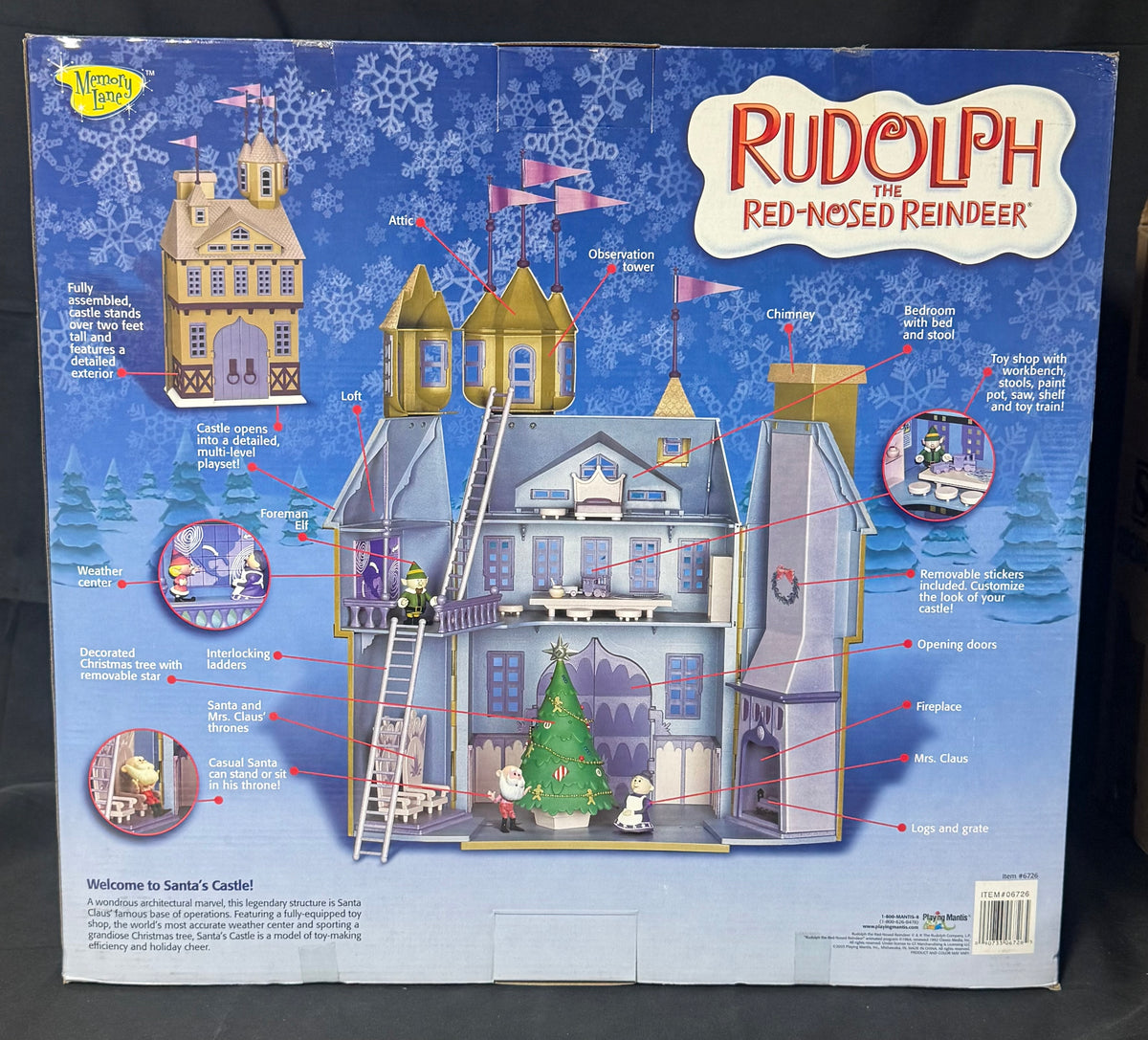 RUDOLPH THE RED-NOSED REINDEER SANTA'S CASTLE (2003) – Another ...
